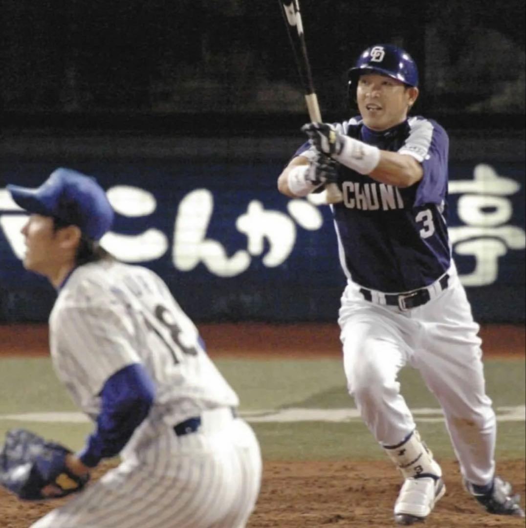 中日ドラゴンズ　立浪和義選手ユニフォーム　2004-2011黄金期ビジターモデル