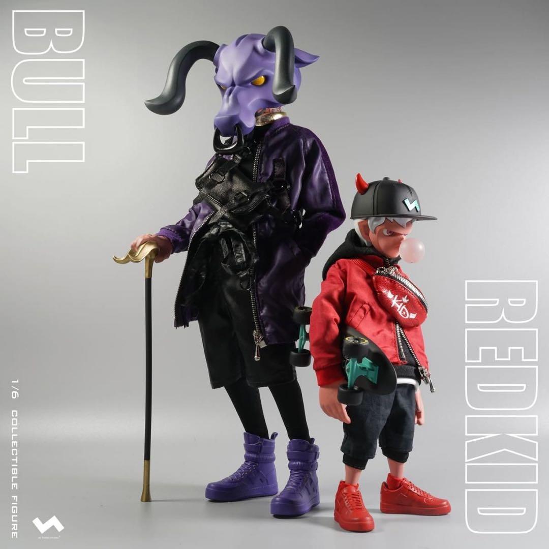 JTスタジオ 西遊記 Bull Red Kid 悟空 牛魔王1/6 フィギュア
