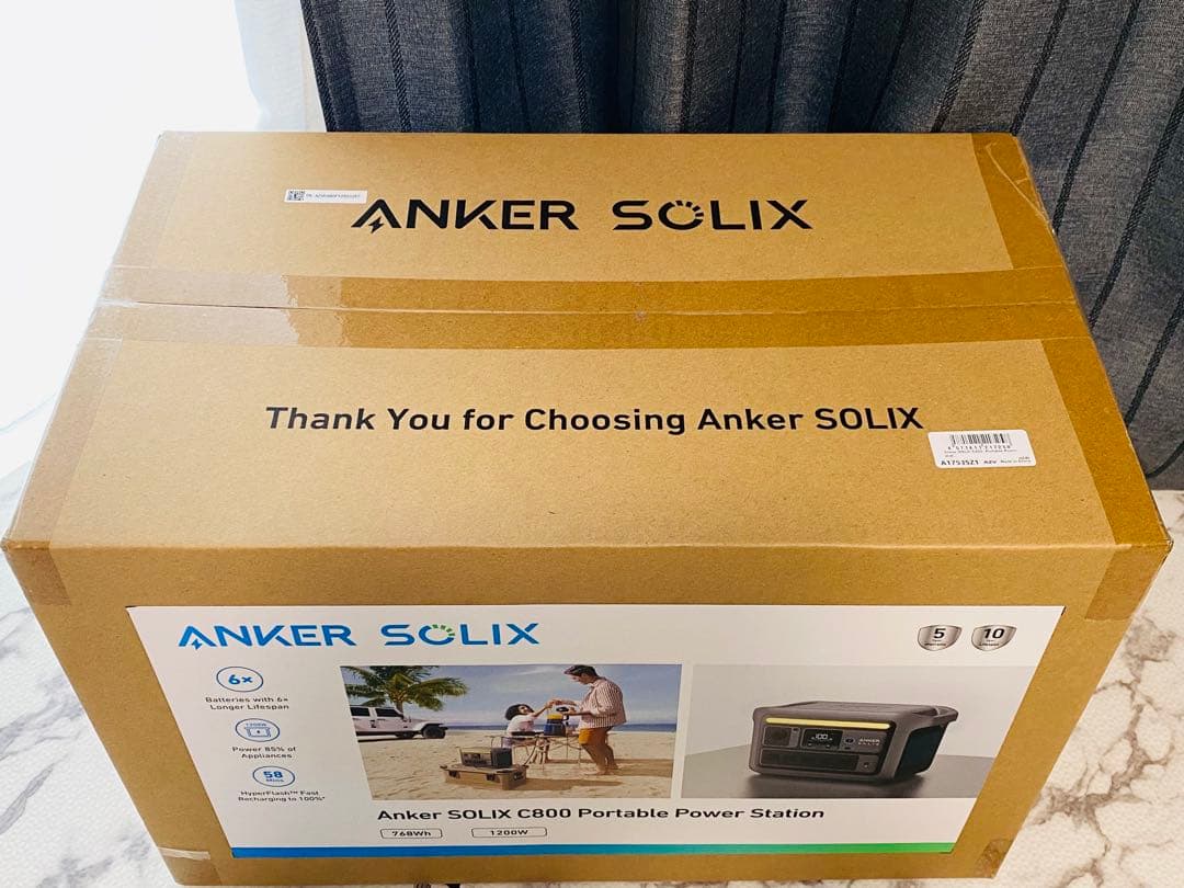未開封 ANKER SOLIX C800 ポータブル電源