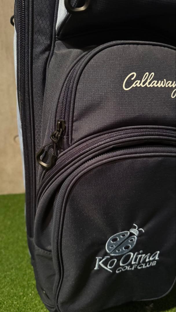 希少　Callaway コオリナ限定　新品未使用　ゴルフバッグ ネイビー