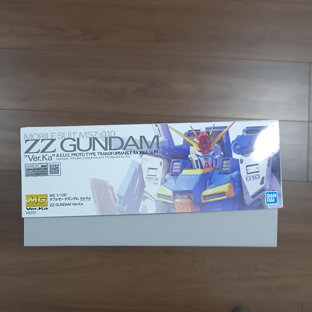 MG ZZ GUNDAM Ver.Ka ZZガンダム　バージョンカトキ
