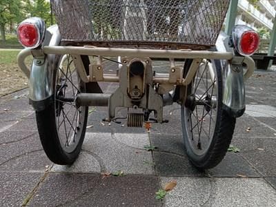 パナソニック 電動アシスト三輪自転車 ノーパンクタイヤ