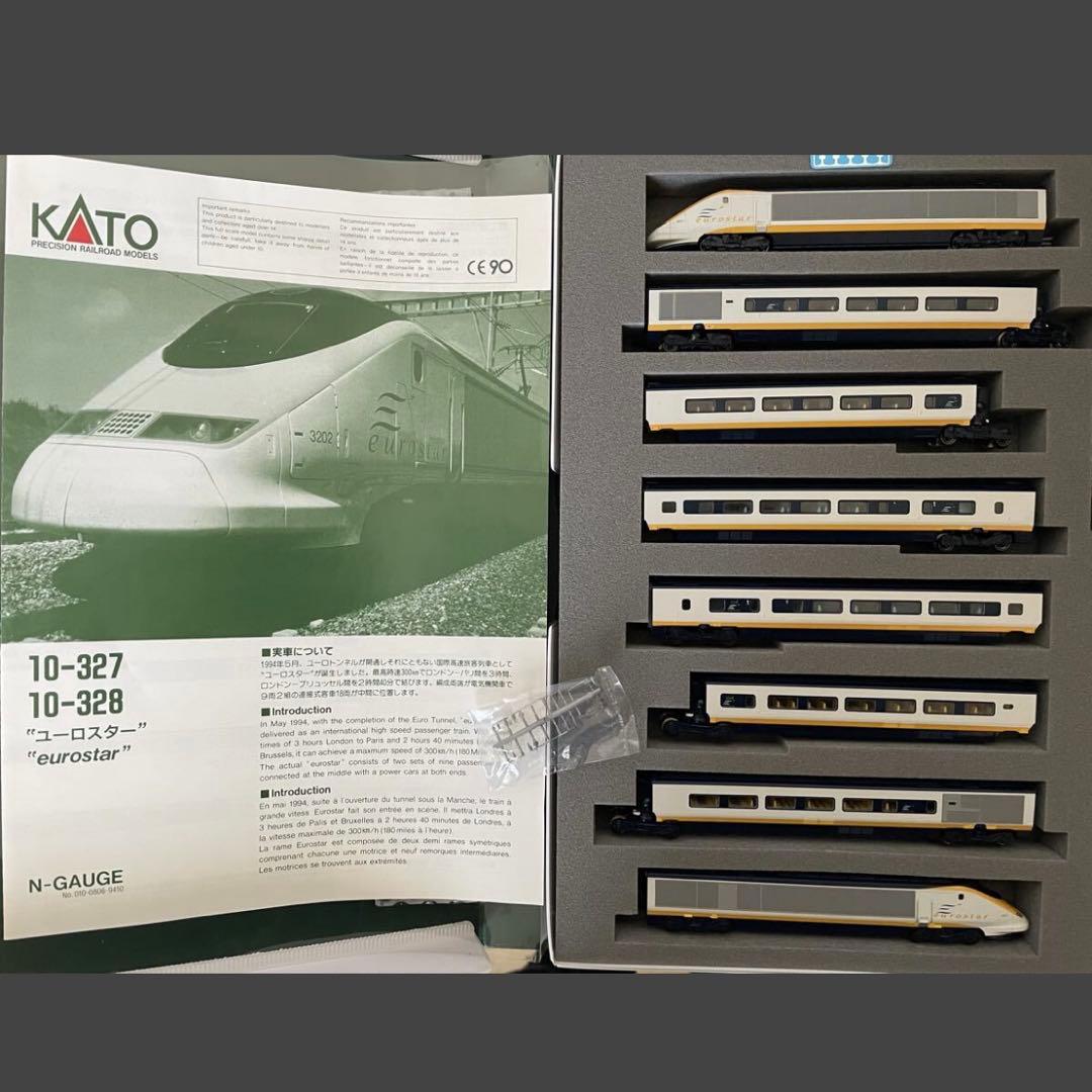 KATO 10-327 ユーロスター Eurostar 8両#10-1297