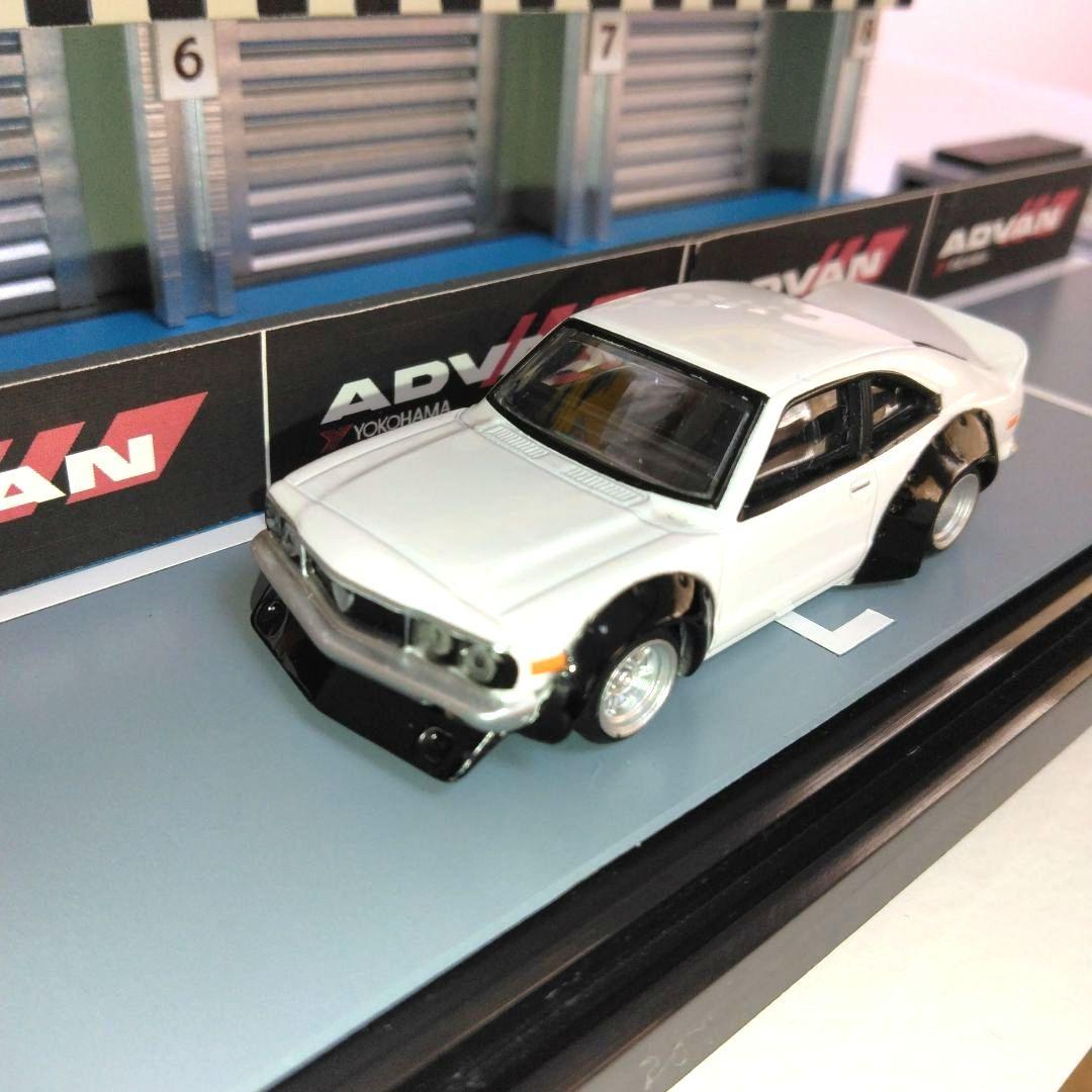 タムタムオリジナルジオラマケンメリ　ケンメリRX-3 ミニカー3台1/64