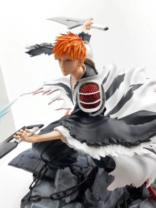 BLEACH 黒衣少年図 黒崎一護 ガレージキット ガレキ スタチュー②⑤