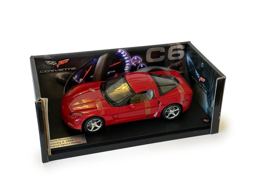Corvette C6 ワールドプレミア 2004 1/18 スケール