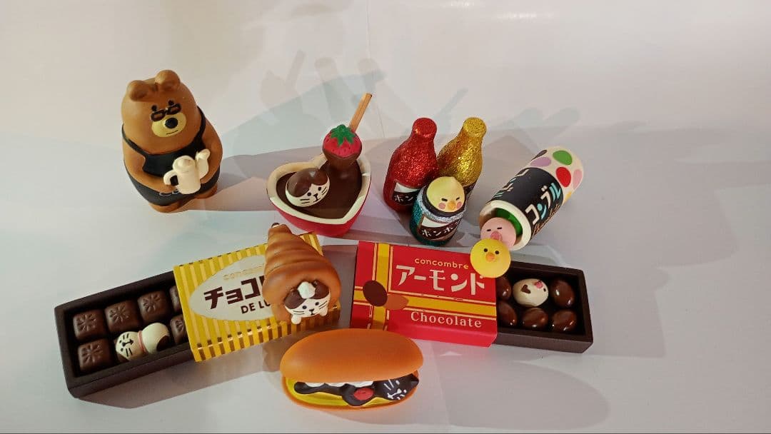 バレンタイン　チョコレート　デコレ　コンコンブル