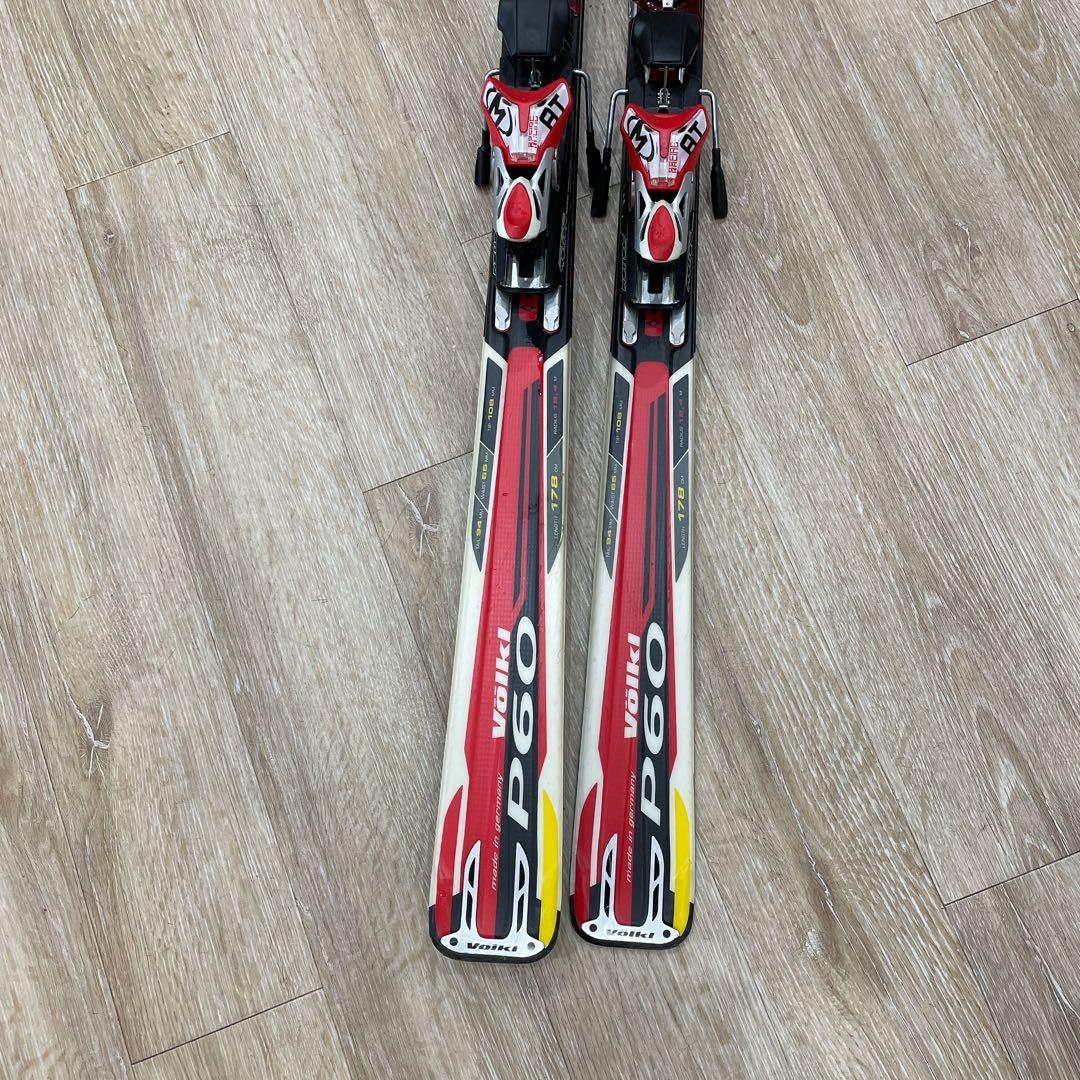 Volkl P60 178cm スキー板 ビンディング付
