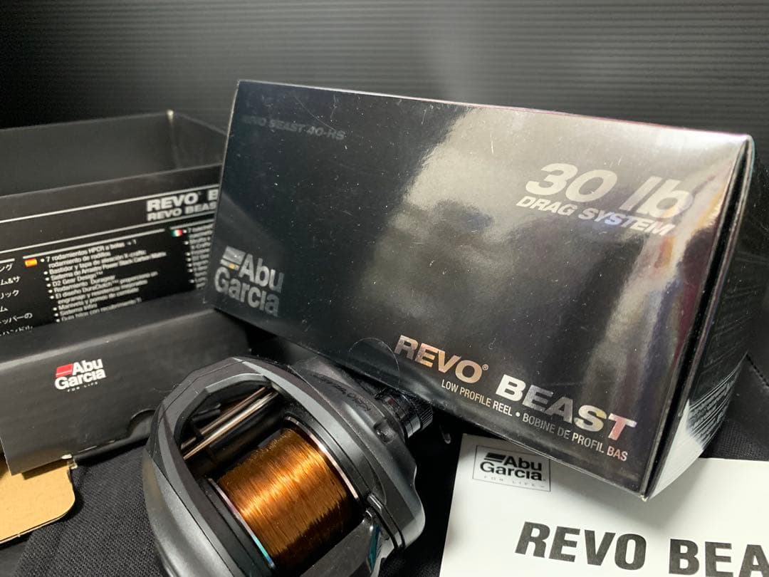 Abu Garcia REVO BEAST 40-HS レボビースト　バス釣り