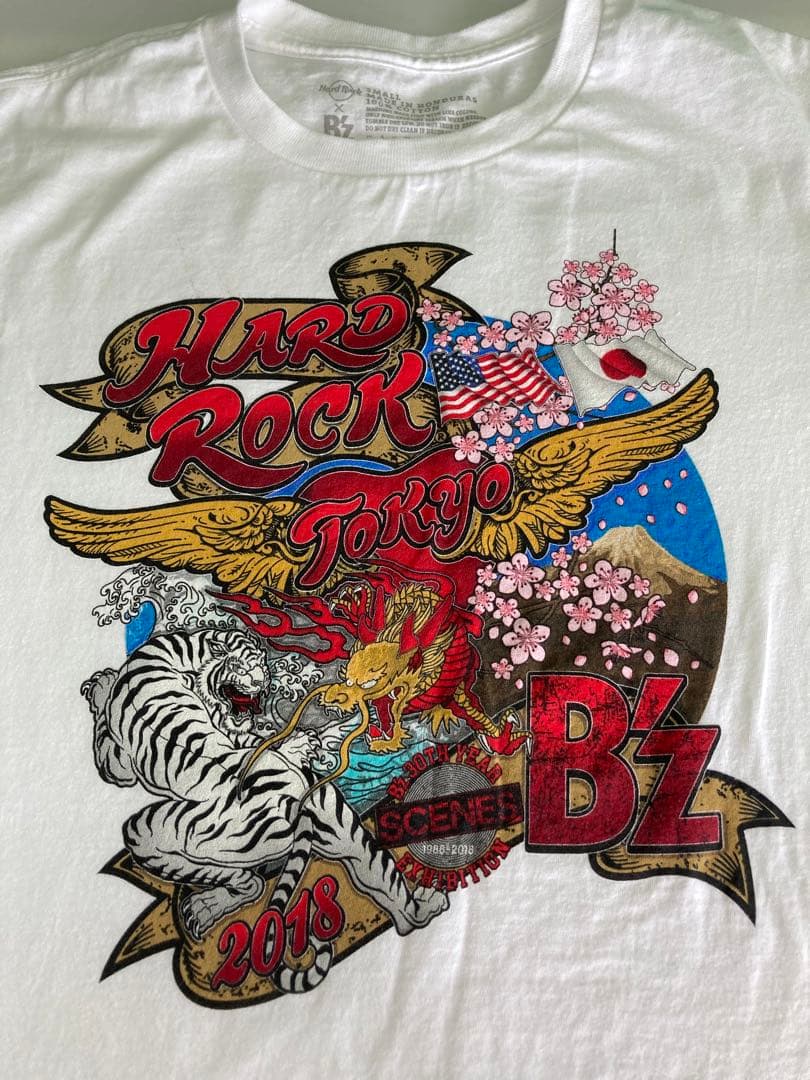 B'z ハードロックカフェ Tシャツ(Sサイズ)