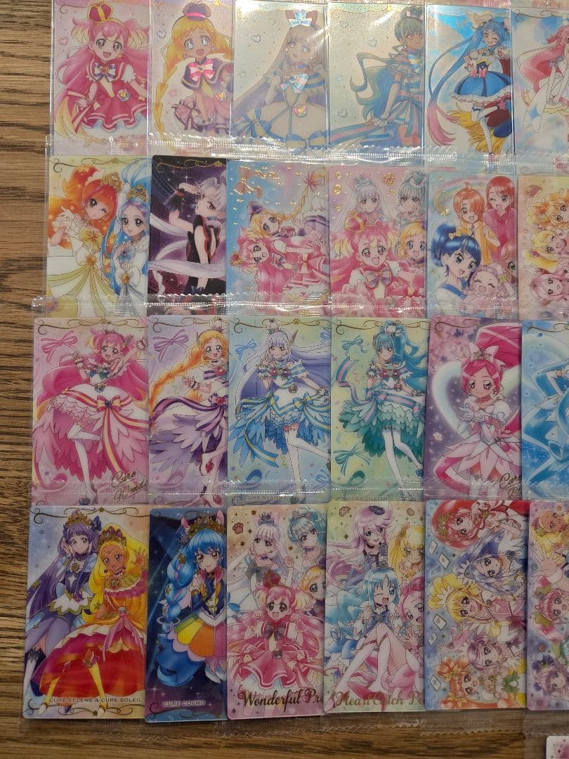 プリキュア カードウエハース 79枚 8 9 10 HR ドリーム ワンダフル