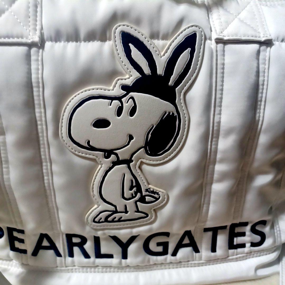 【新品同様】パーリーゲイツ　PEARLY　GATES　スヌーピー　ロッカーバッグ