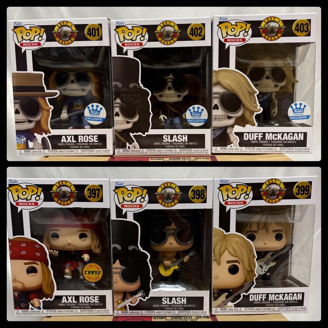 Funko Pop! Rocks Guns N' Roses フィギュアセット
