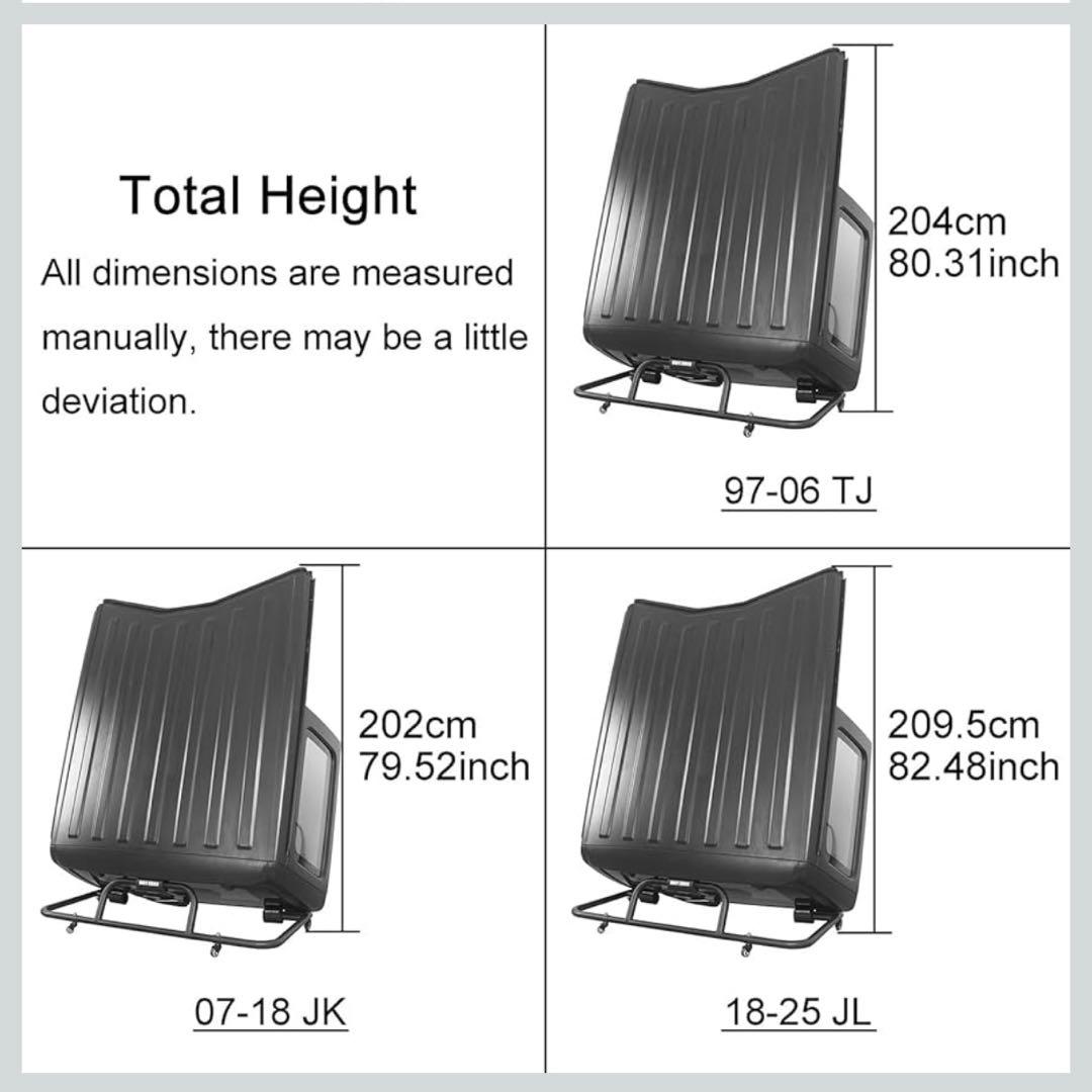 ジープ　ラングラー JL JK ハードトップ スタンド　　ハンガー　ホルダー