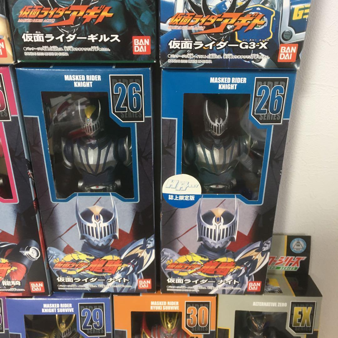 仮面ライダーアギト＆龍騎（×13箱セット）ソフビ　ライダーヒーローシリーズ