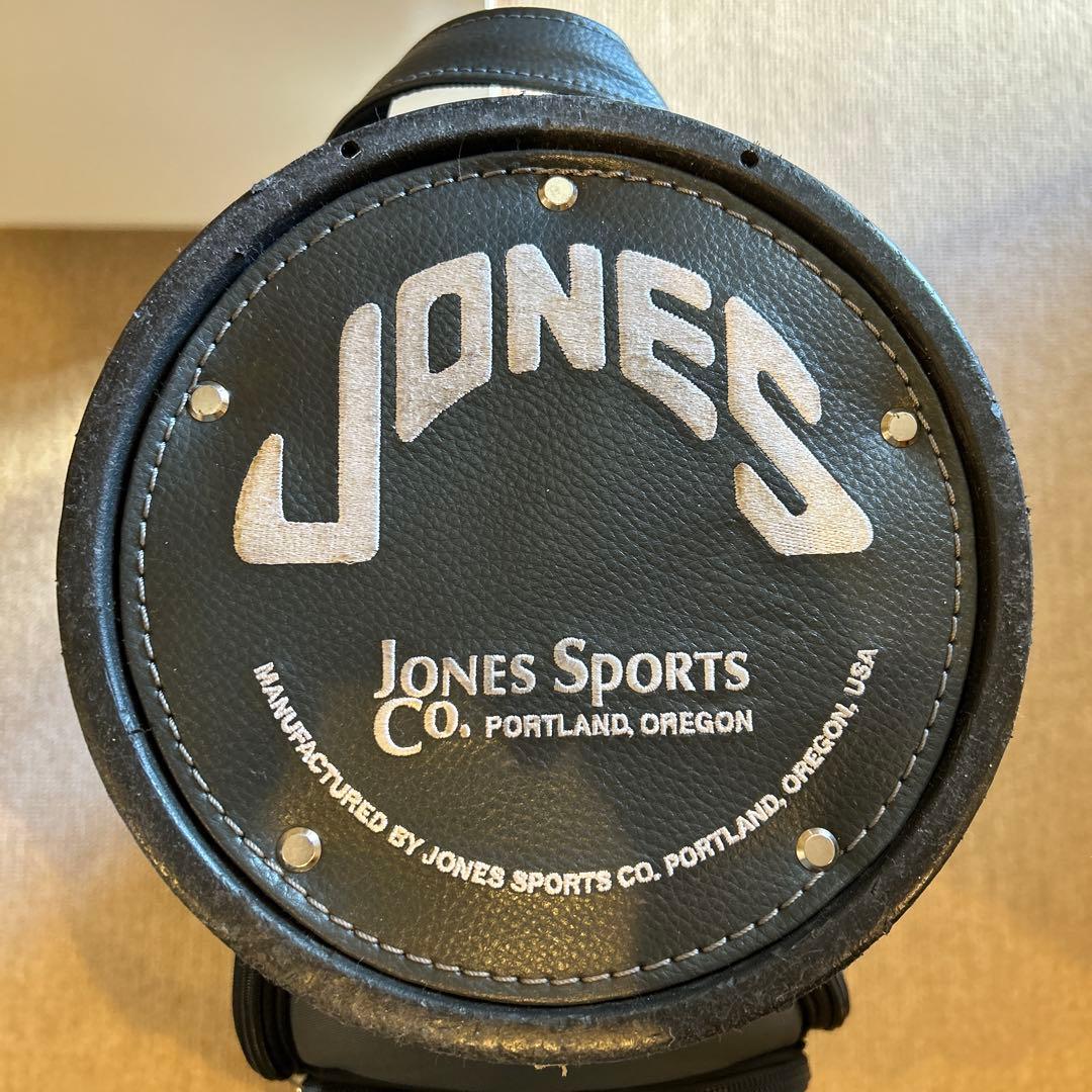 JONES キャディバッグ ホワイト・グレー