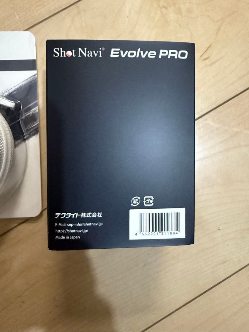 Shot Navi Evolve PRO ホワイト　ゴルフナビ　ケース付き