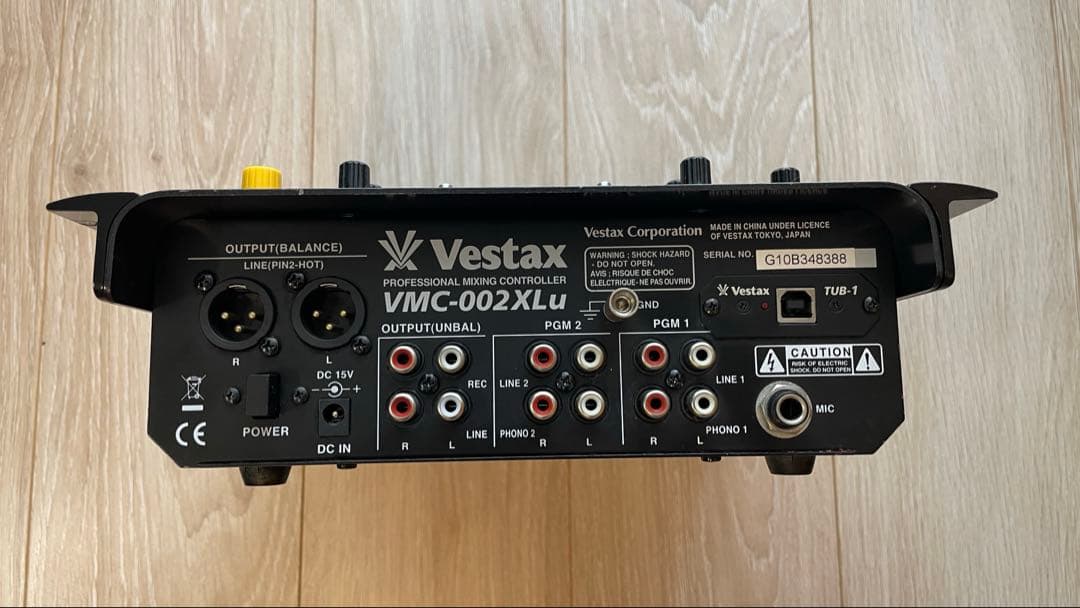 【音出確認済】VESTAX VMC-002XLu DJミキサー