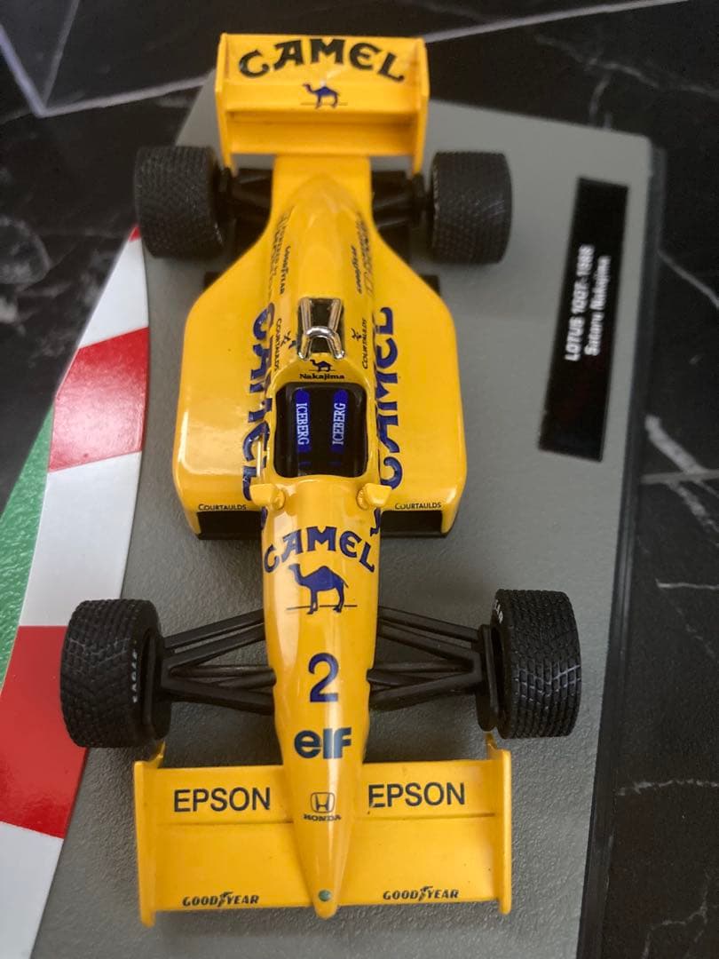 ロータス100T 中嶋悟　キャメル仕様　F1マシンコレクション　1/43