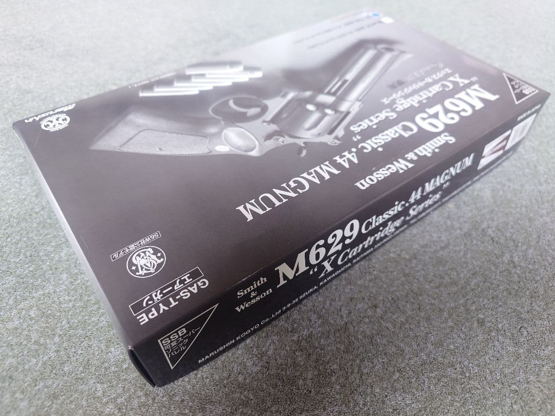 マルシンS&W M629クラシック.44マグナム シルバー　Xカートリッジ