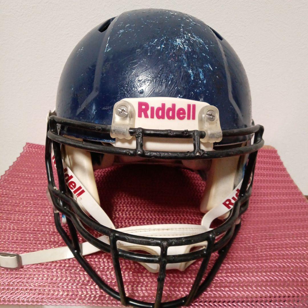 Riddell アメリカンフットボールヘルメット ネイビー