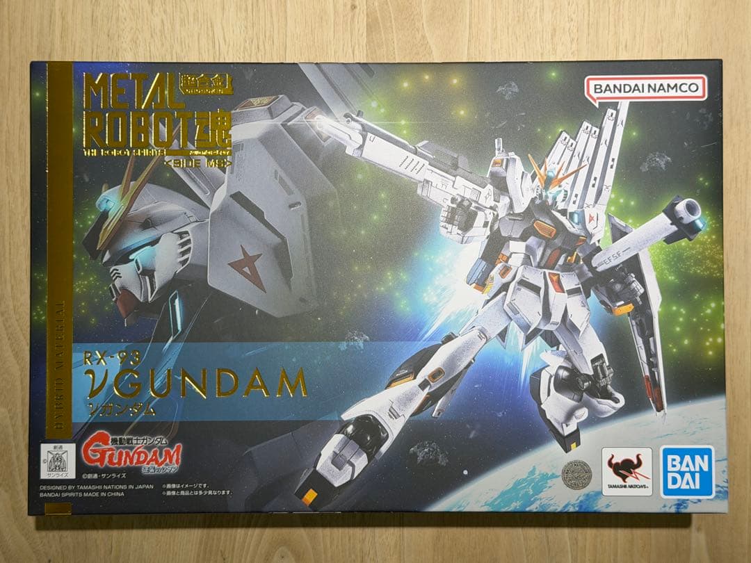 【定価+送料850円のみ】新品未開封 L ROBOT魂 νガンダム