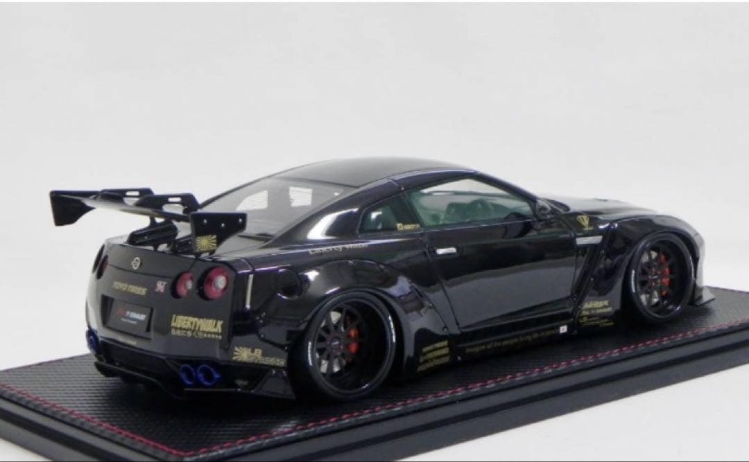 IG 0694 1/18 LB-WORKS GT-R35Black WEB限定