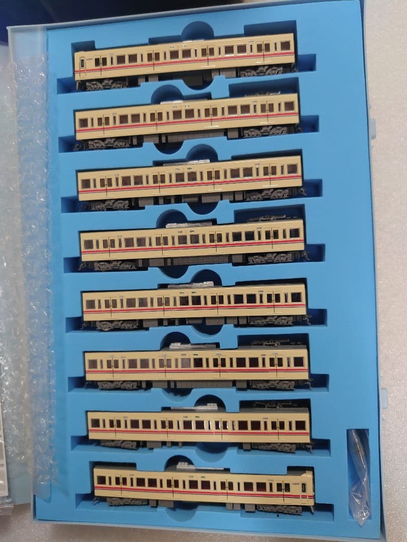 京王 6000系 8両 都営地下鉄線 乗入仕様 新塗装 カプラー密連＋扉色入仕上