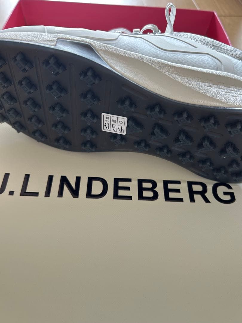 J.LINDEBERG ホワイト ゴルフシューズ