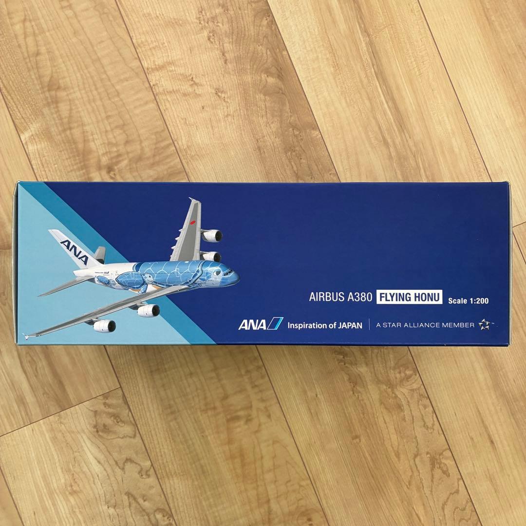 【新品未開封】ANA Airbus A380 FLYING HONU 1/200