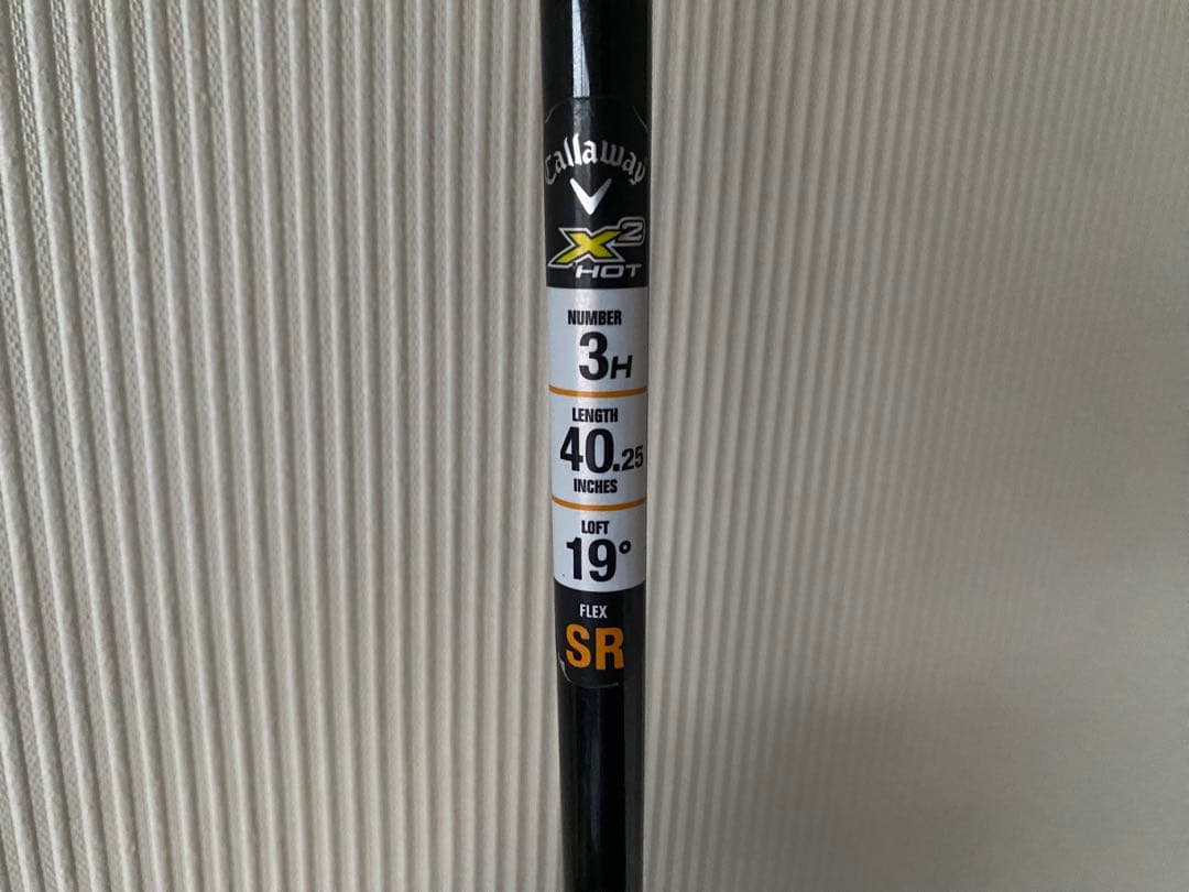 Callaway X2HOT 3番 ユーティリティ 19° SR