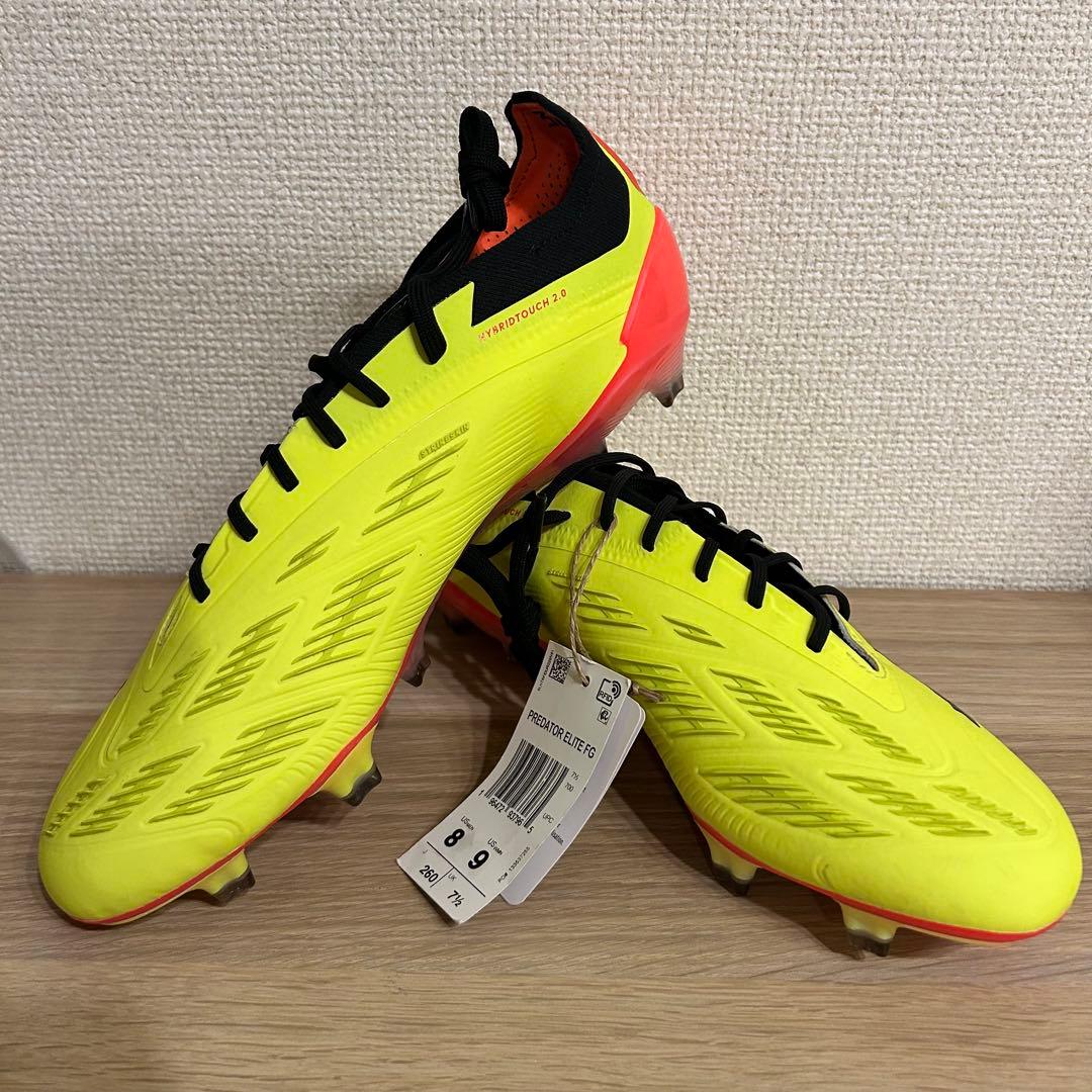 【新品】adidas Predator ELITE FG 26cm
