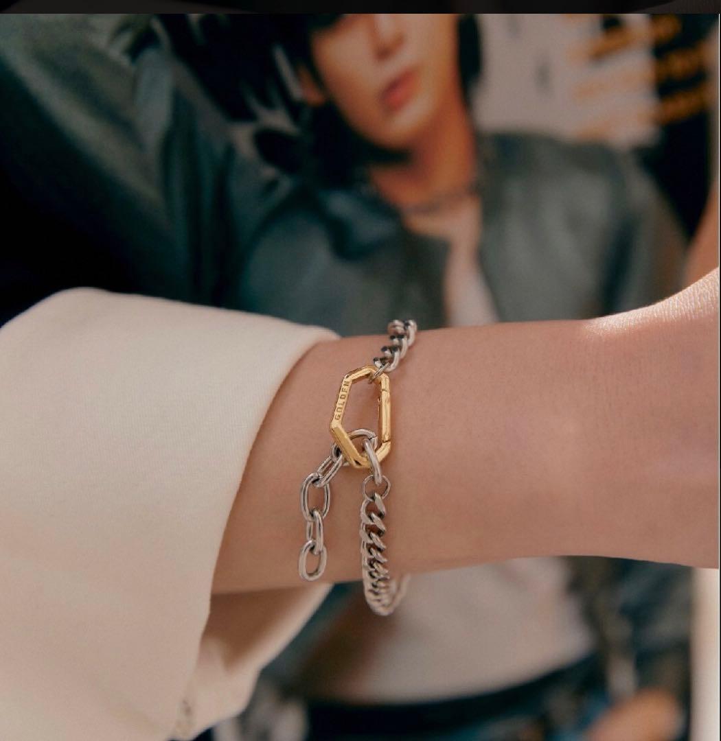 BTS JUNG KOOK GOLDEN OFFICIAL グッズ　ブレスレット