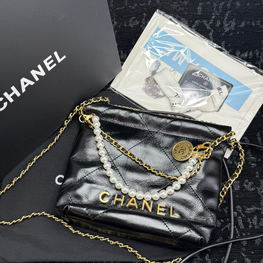 ノベルティ　CHANEL ブラック ショルダーバッグ
