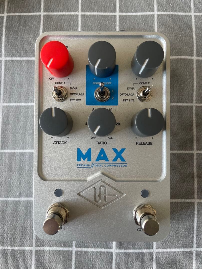 ギター UAFX MAX Preamp and Dual Compressor