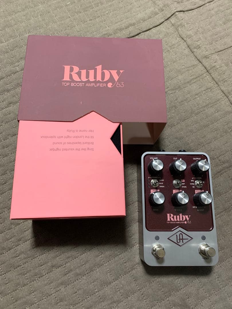 【美品】UAFX Ruby '63 TOP BOOST AMPLIFIER