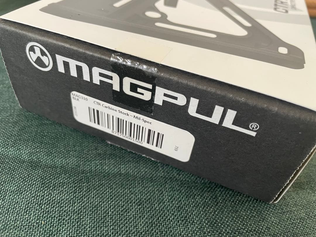 【正規品】Magpul CTRストック ミルスペック ブラック (開封済)