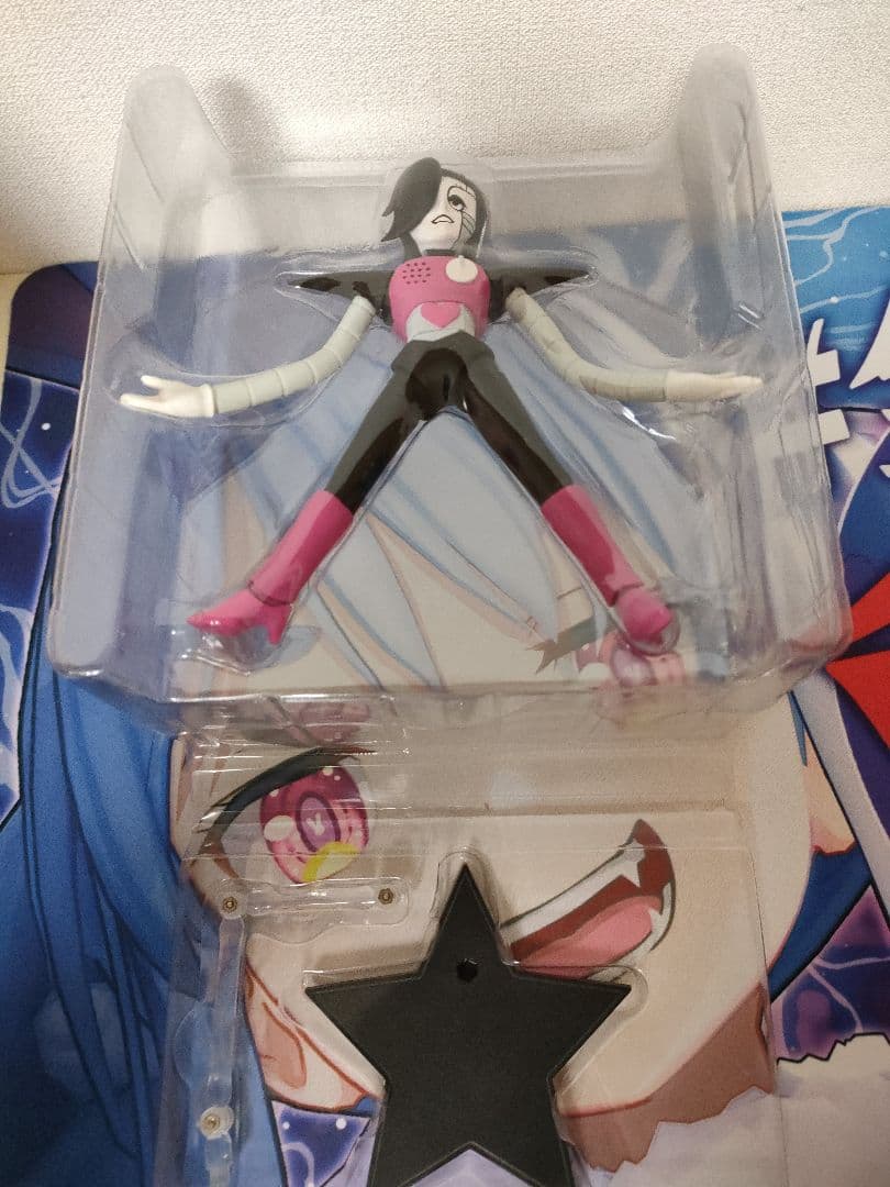 ゲームキャラクター UNDERTALE Mettaton EX Posable Figurine