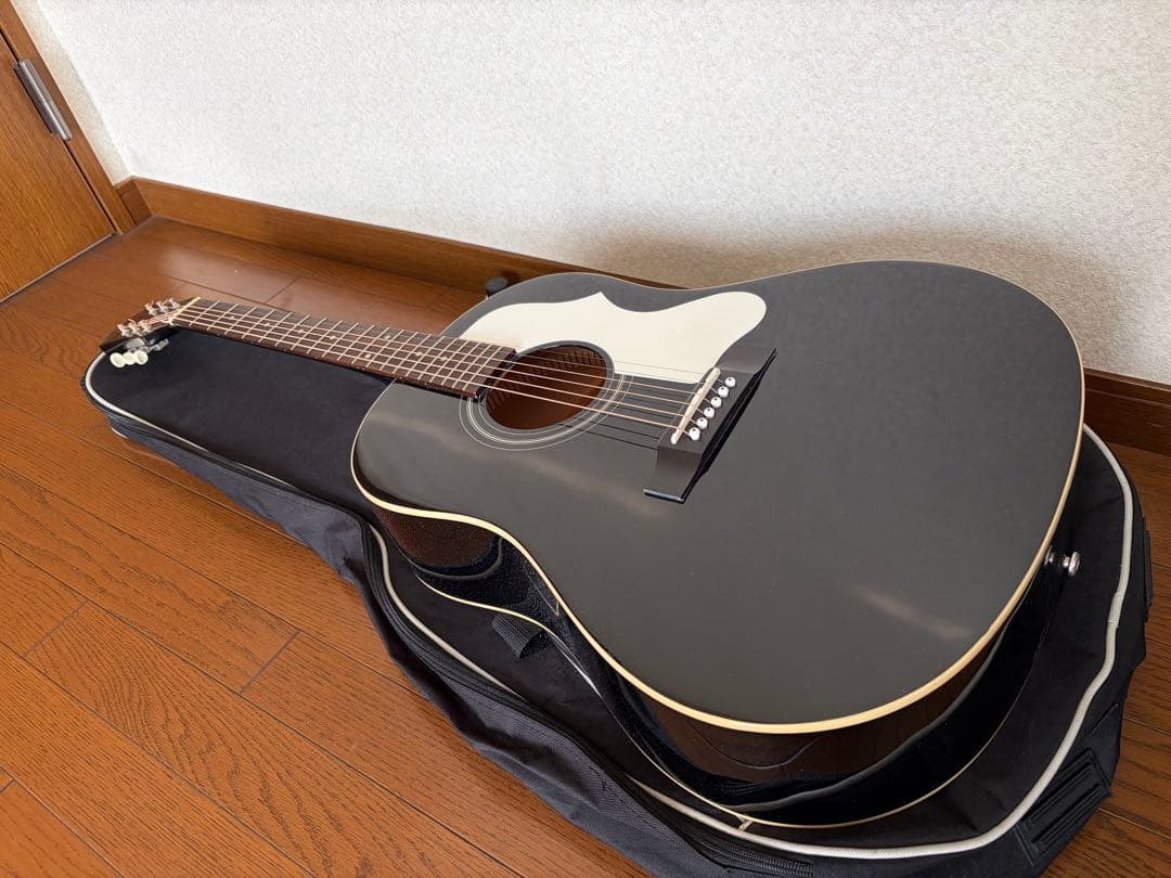 Epiphone アコースティックギター EJ-45/EB 牛骨サドル