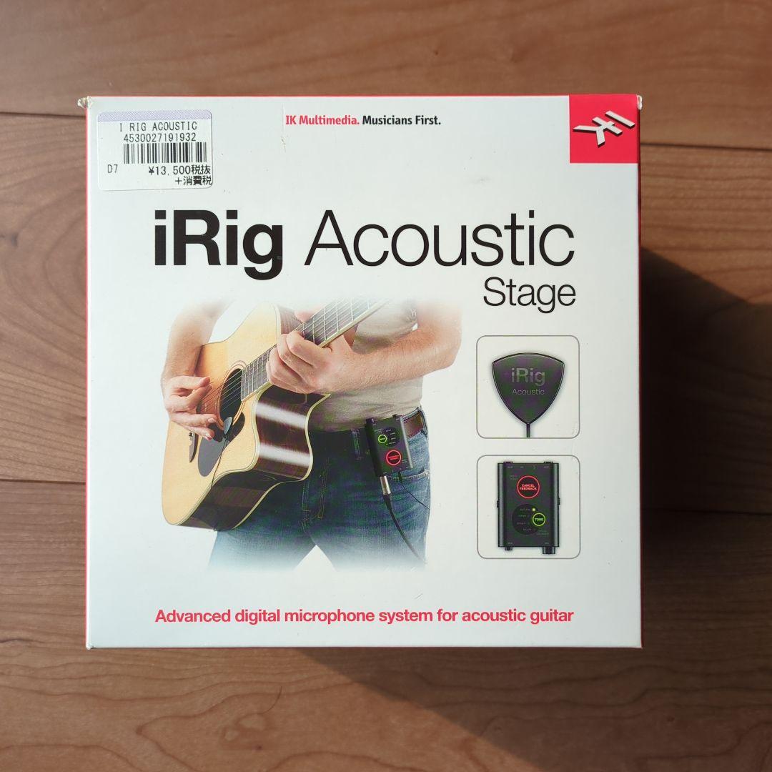 iRig Acoustic Stage + Canareケーブル