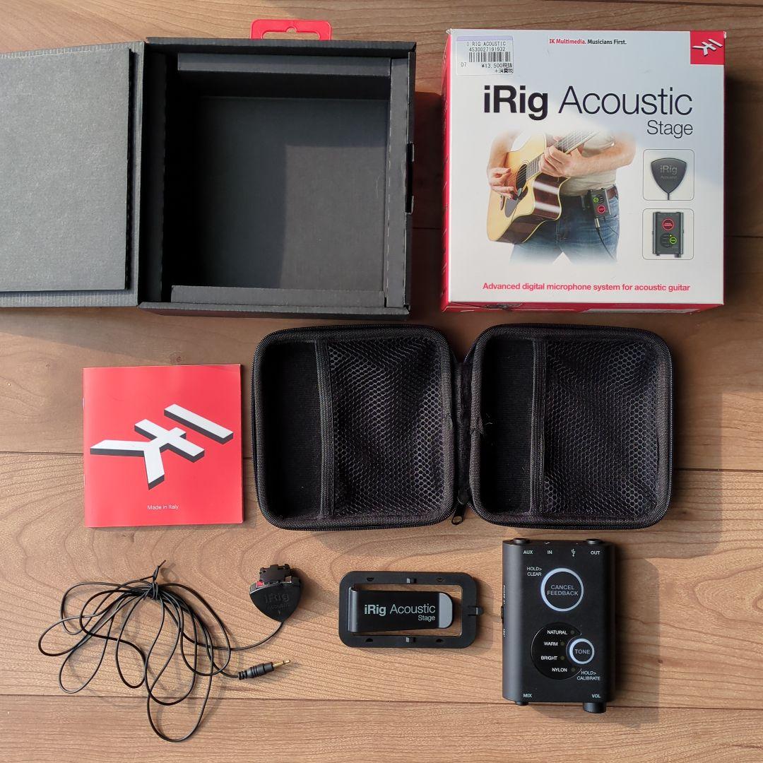 iRig Acoustic Stage + Canareケーブル