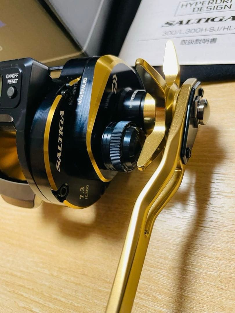 DAIWA ソルティガSALTIGA IC 300H-SJ ベイトリール