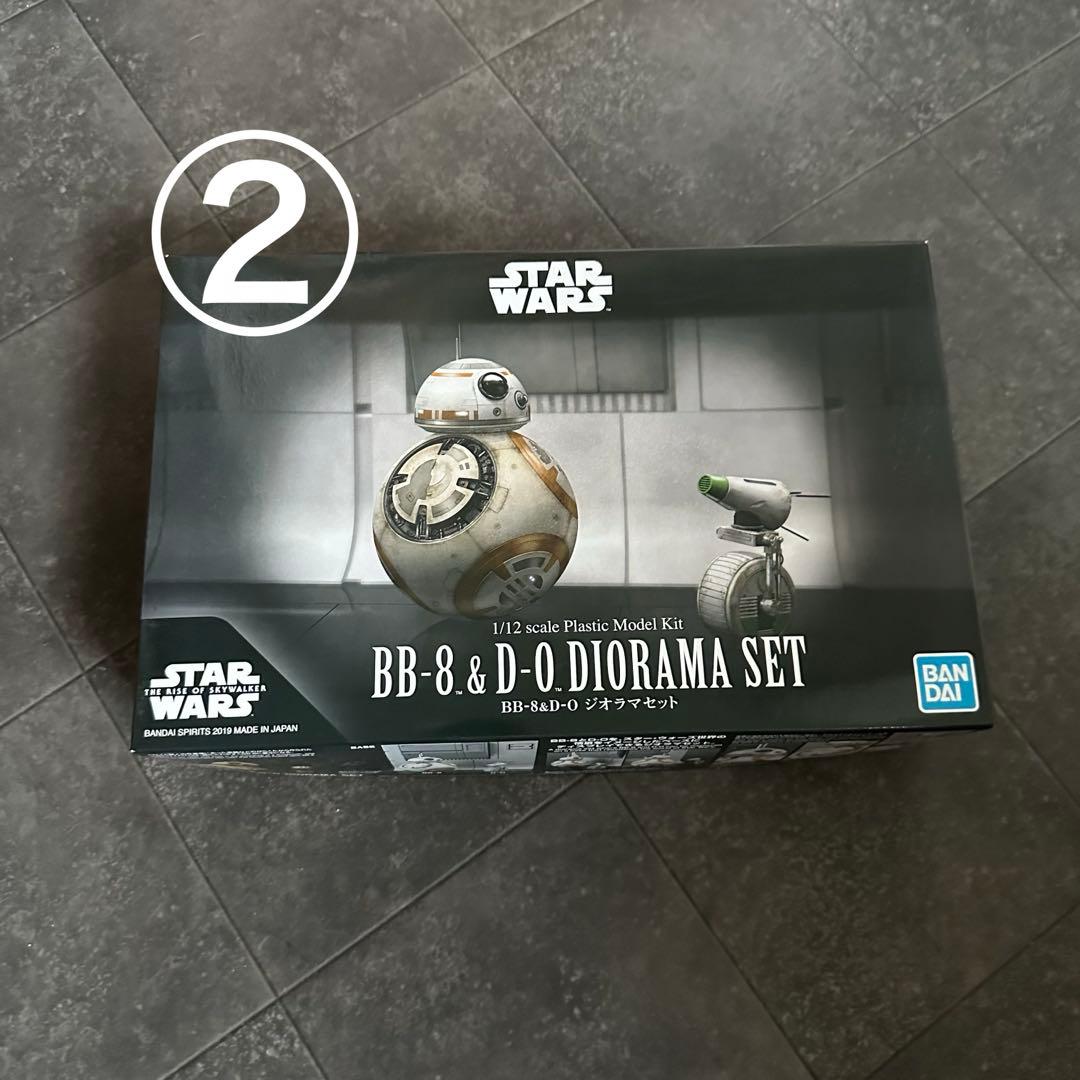 【美品】スターウォーズBB-8&R2-D2 D-0 DIORAMA 2点セット