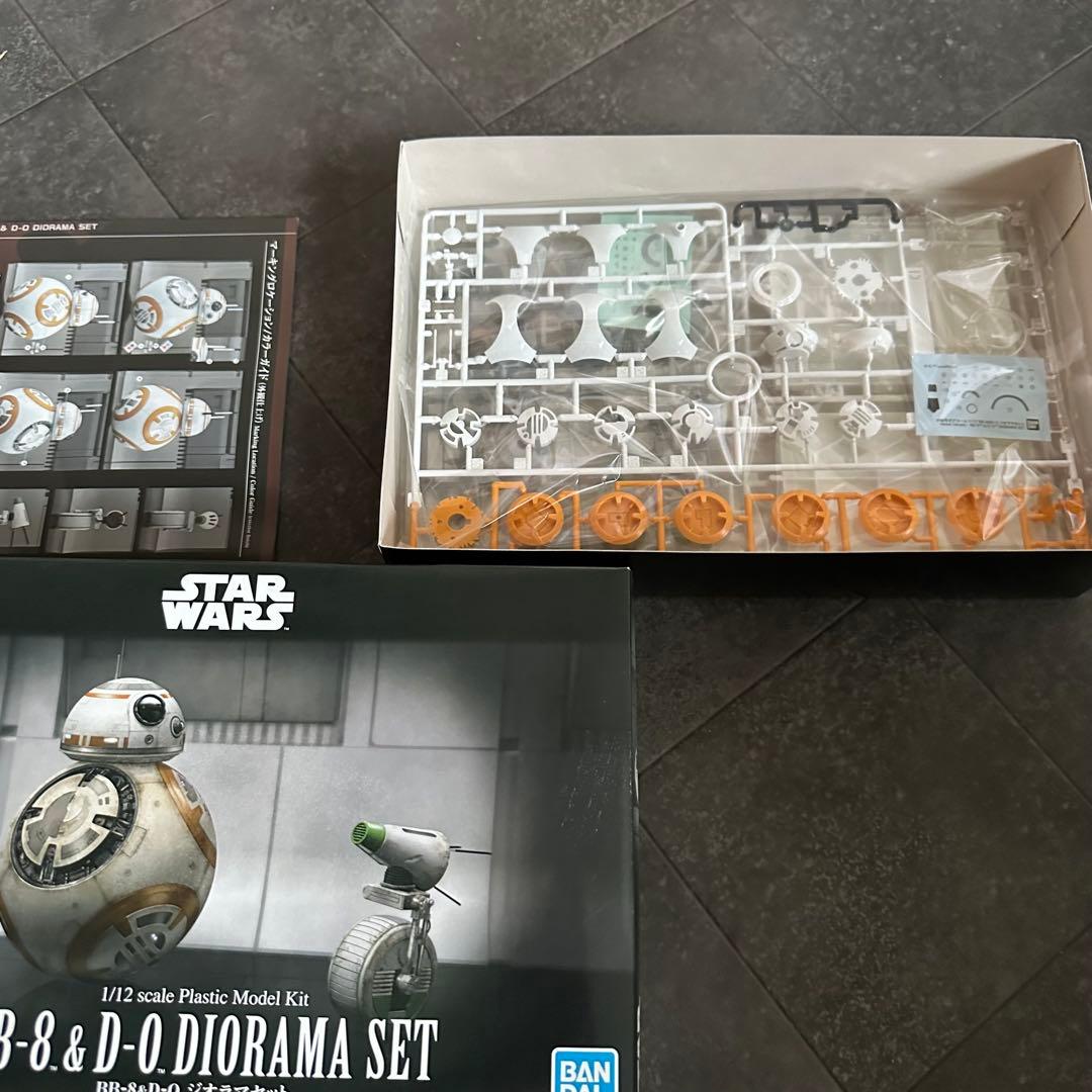 【美品】スターウォーズBB-8&R2-D2 D-0 DIORAMA 2点セット