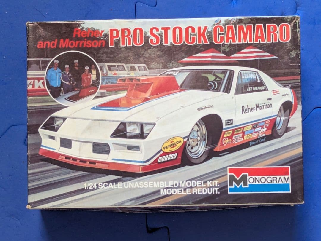 自動車 Monogram Pro Stock Camaro 1/24