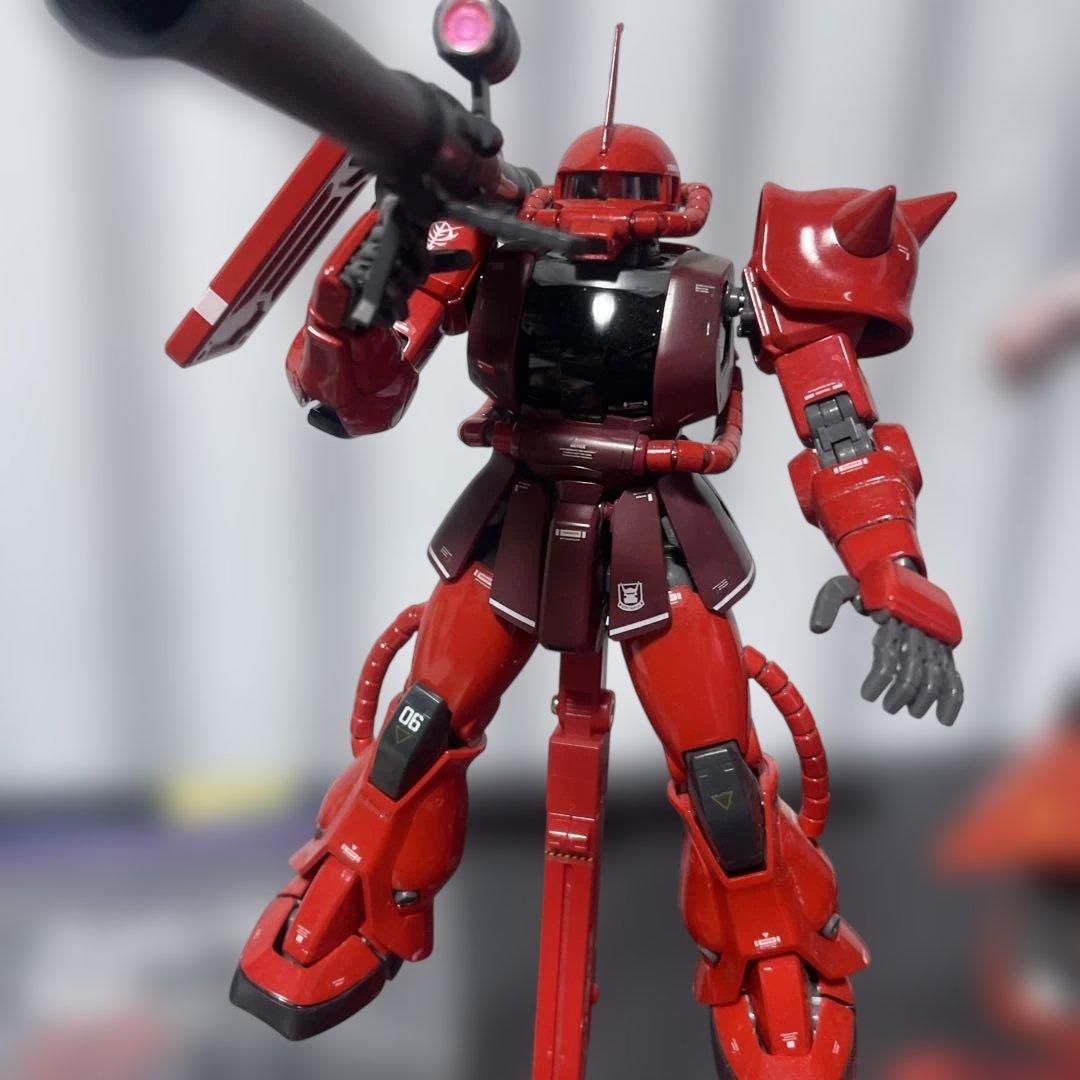 【美】MG1/100シャア専用ザクⅡ MGジョニーライデン専用ザクⅡ２体セット