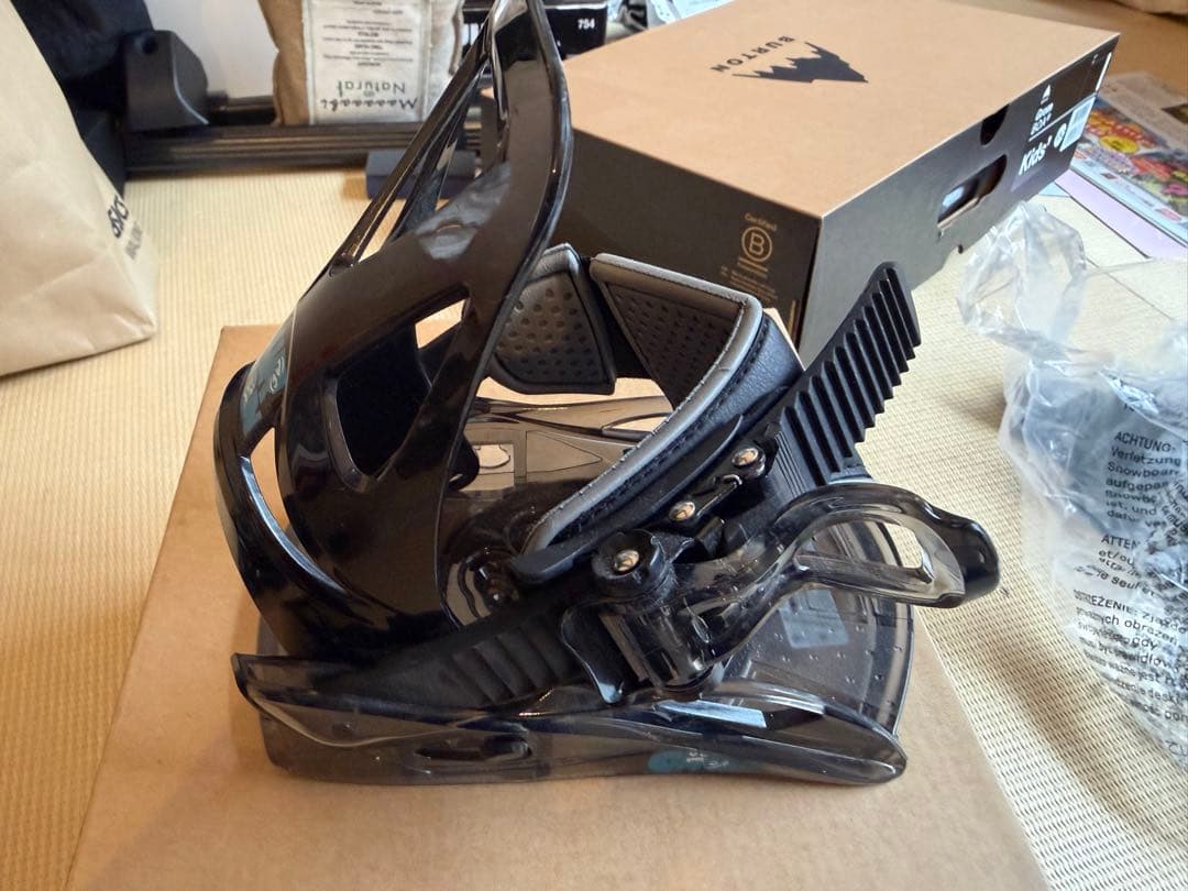 Burton Grom ビンディング ブラック