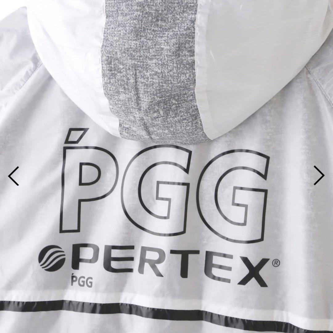 【PGG】PERTEX フーディブルゾン〈杢グレー〉