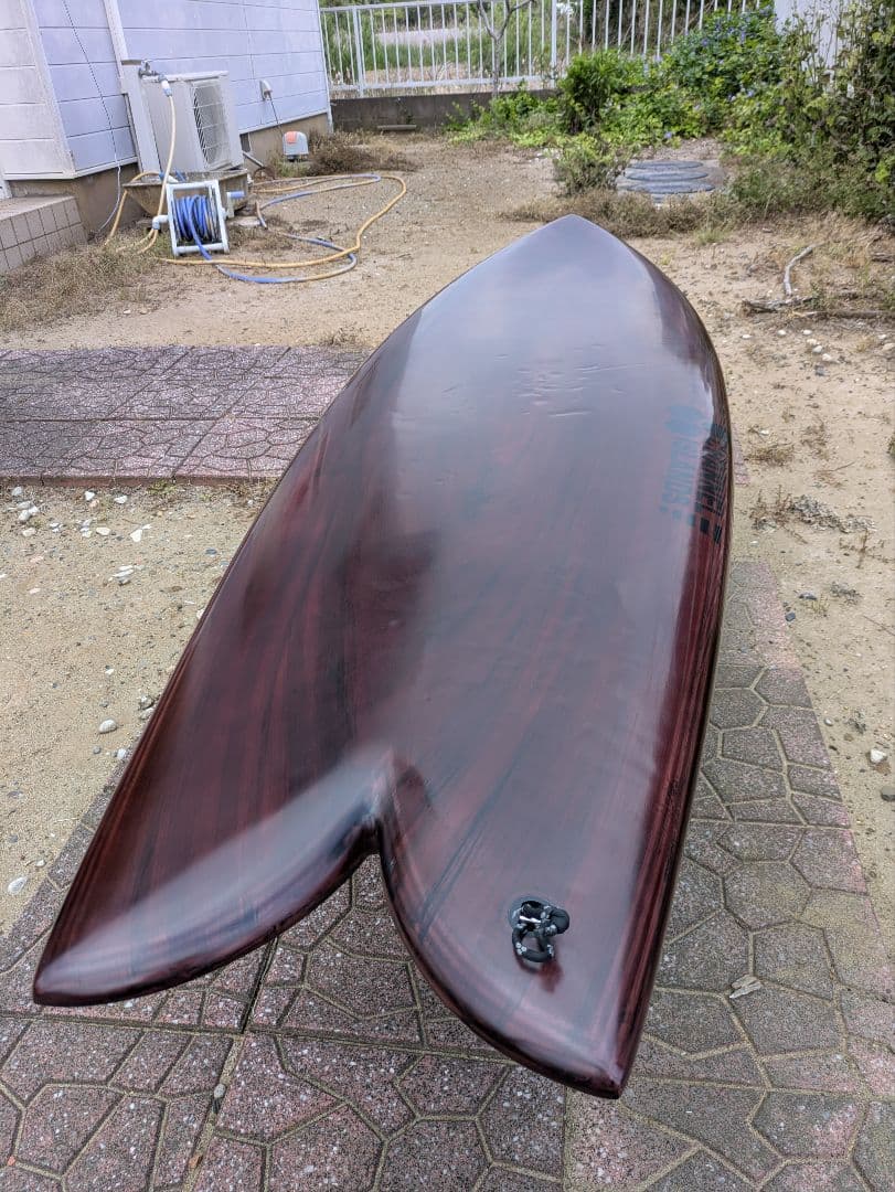 サーフィン・ボディボード CI Fish thunderbolt xeon brown 5'7