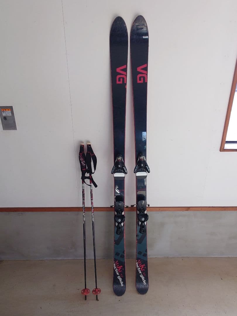 ヴェクターグライド MakeNT 175cm　 ビンディング K2 ポール